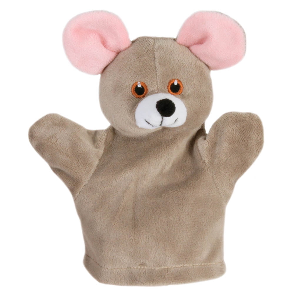 Hand Puppet - My First - Mouse Soft Doll Plush PC003816 - Walmart.com