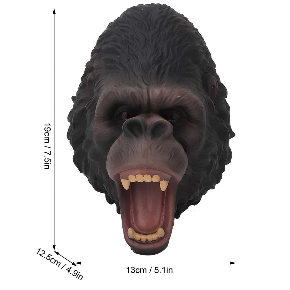 Hand Puppet Plastic Hand Puppet Simulation Plastic Animal Head Hand ...