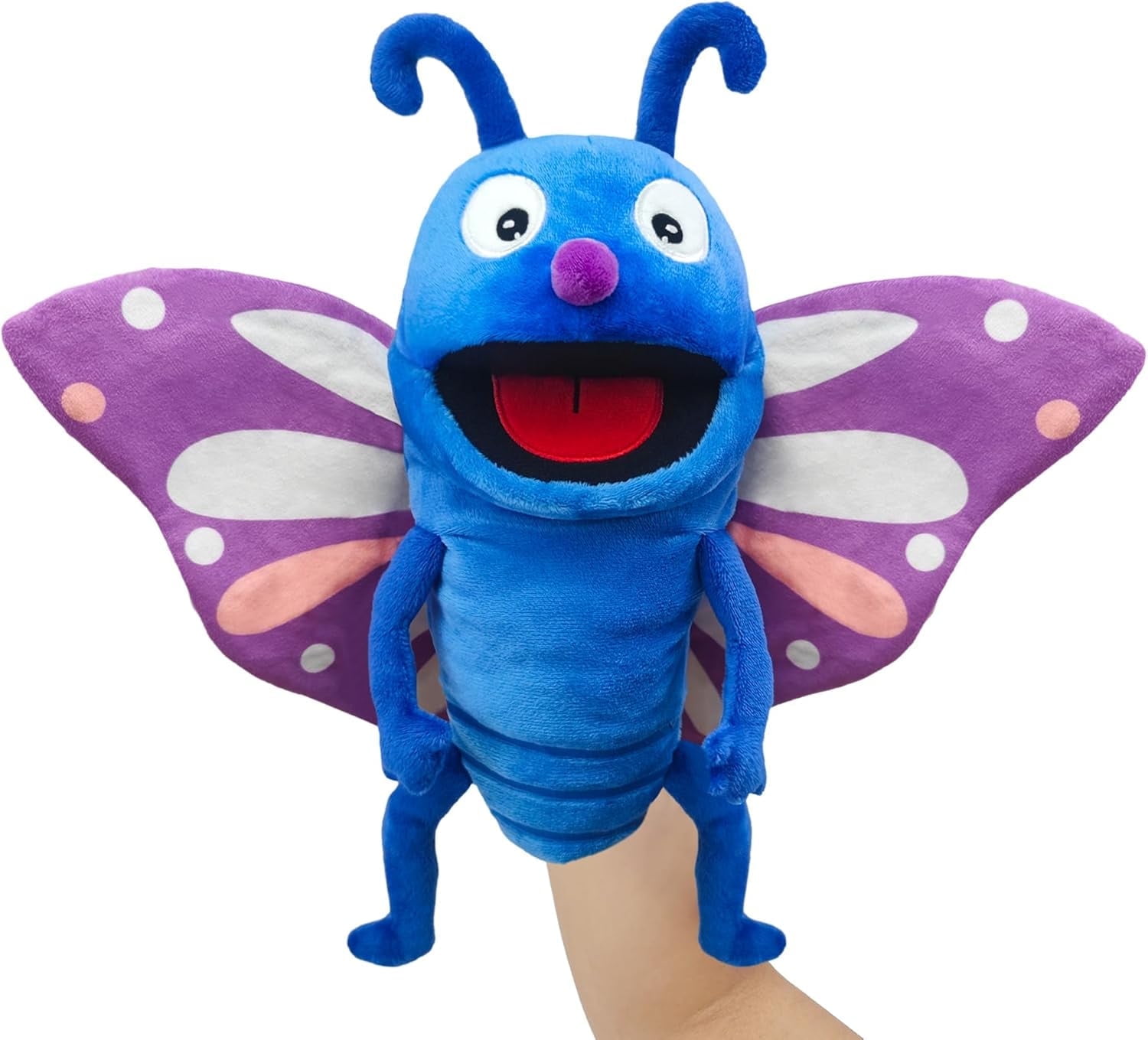 Hand Puppet Realistic Plush Puppet 13",Insect Animal Puppets for Insect ...