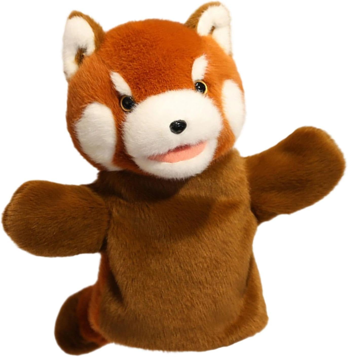 Hand Puppet Soft Head Gloves Toy for Classroom Stage, fox Hand Puppets ...
