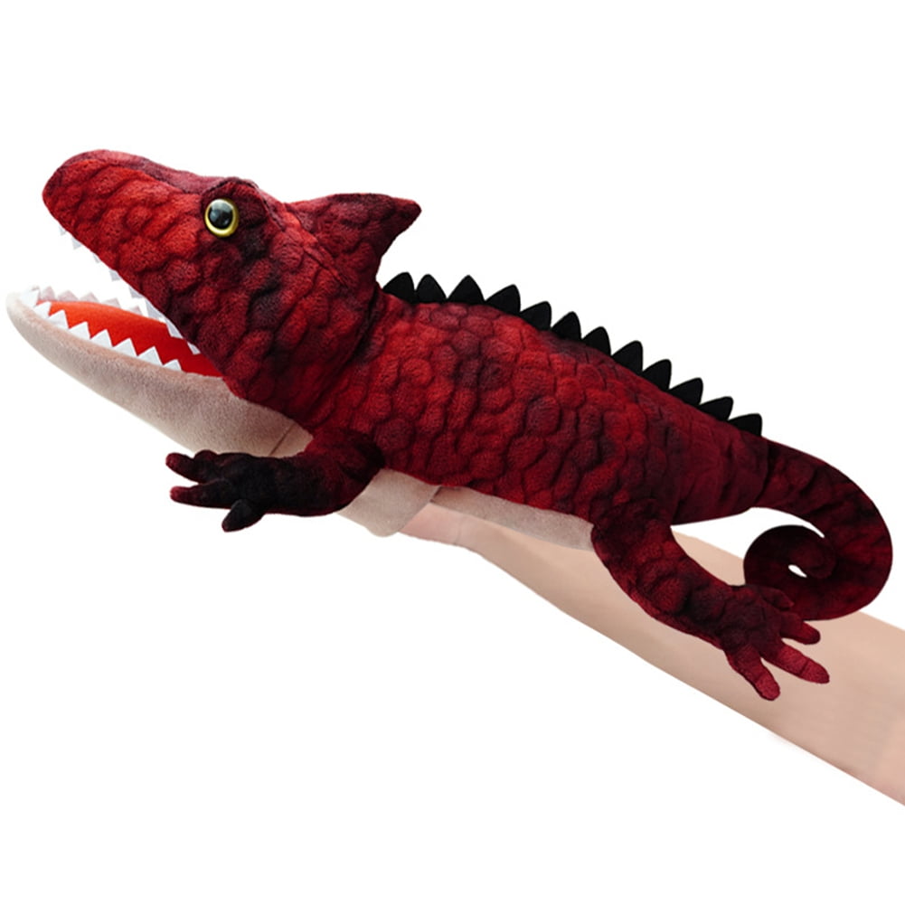 Hand Puppet for Kids Realistic Lizard Hand Puppet Toy for Imaginative ...