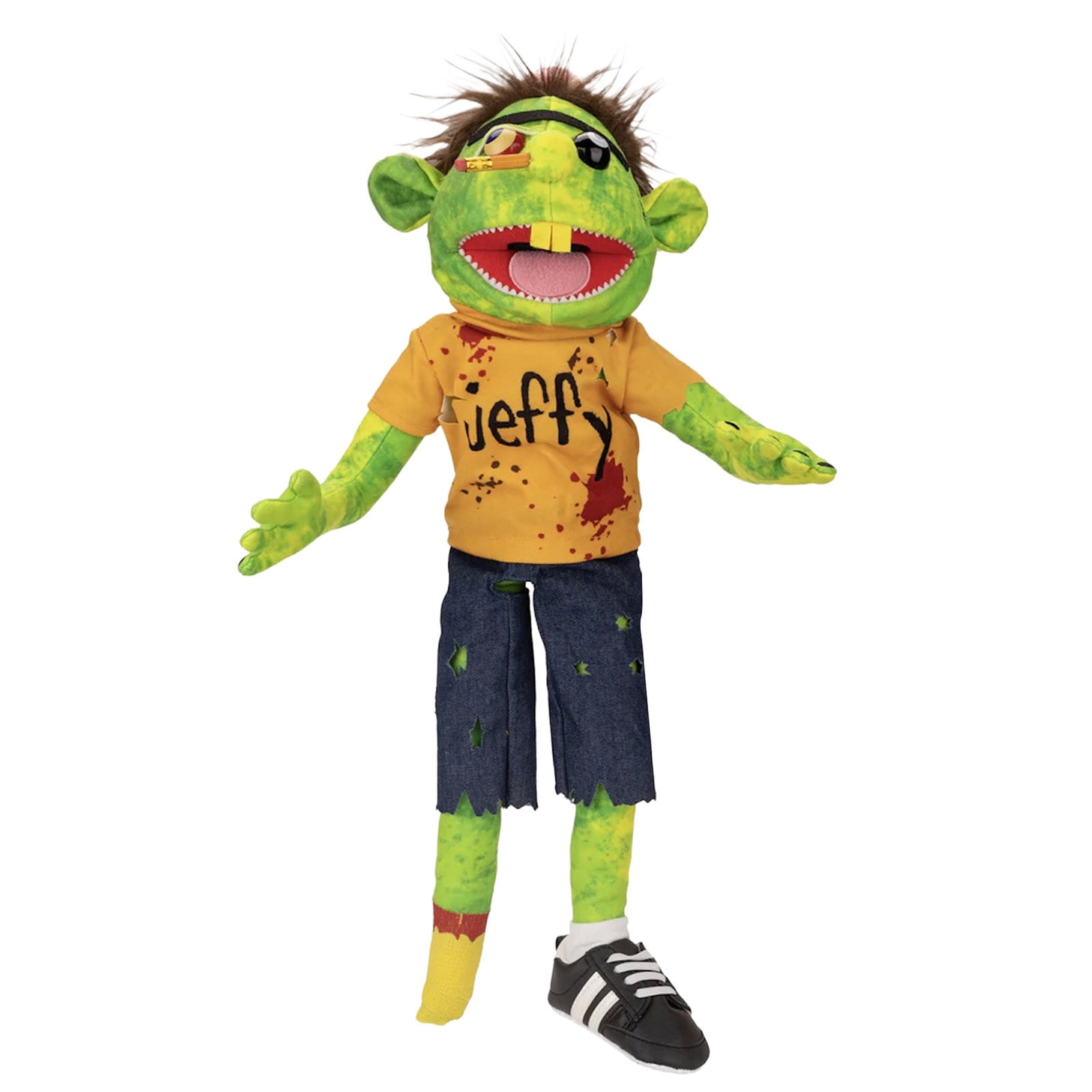 Hand Puppets with Movable Mouth for Kids 12 and Up, 8-Inch Plush ...