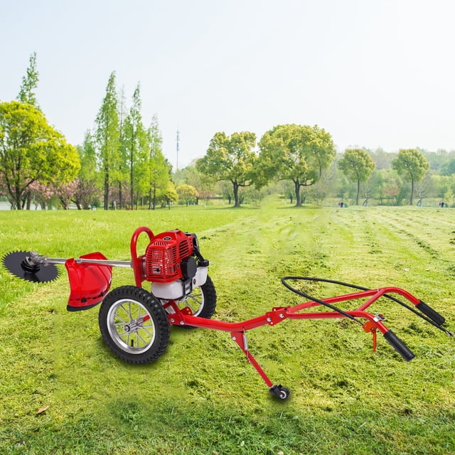 Gas-Powered Manual Weed Eater, Hand-Push Cutting Equipment, Grass ...