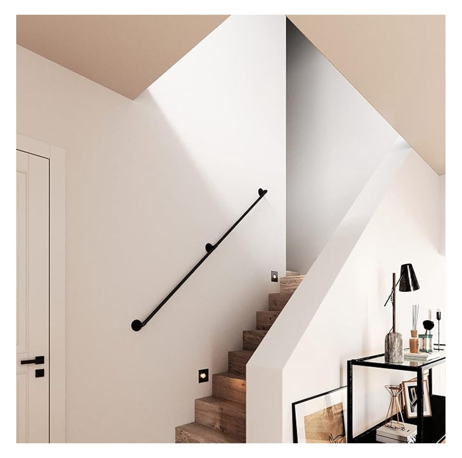 Hand Rail - 1.2ft - 12.9ft - Heavy Duty Industrial Pipe Hand Railings ...