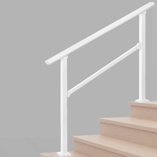 Hand Rails for Outdoor Steps,3 Step Stair Handrail & Indoor Stair ...