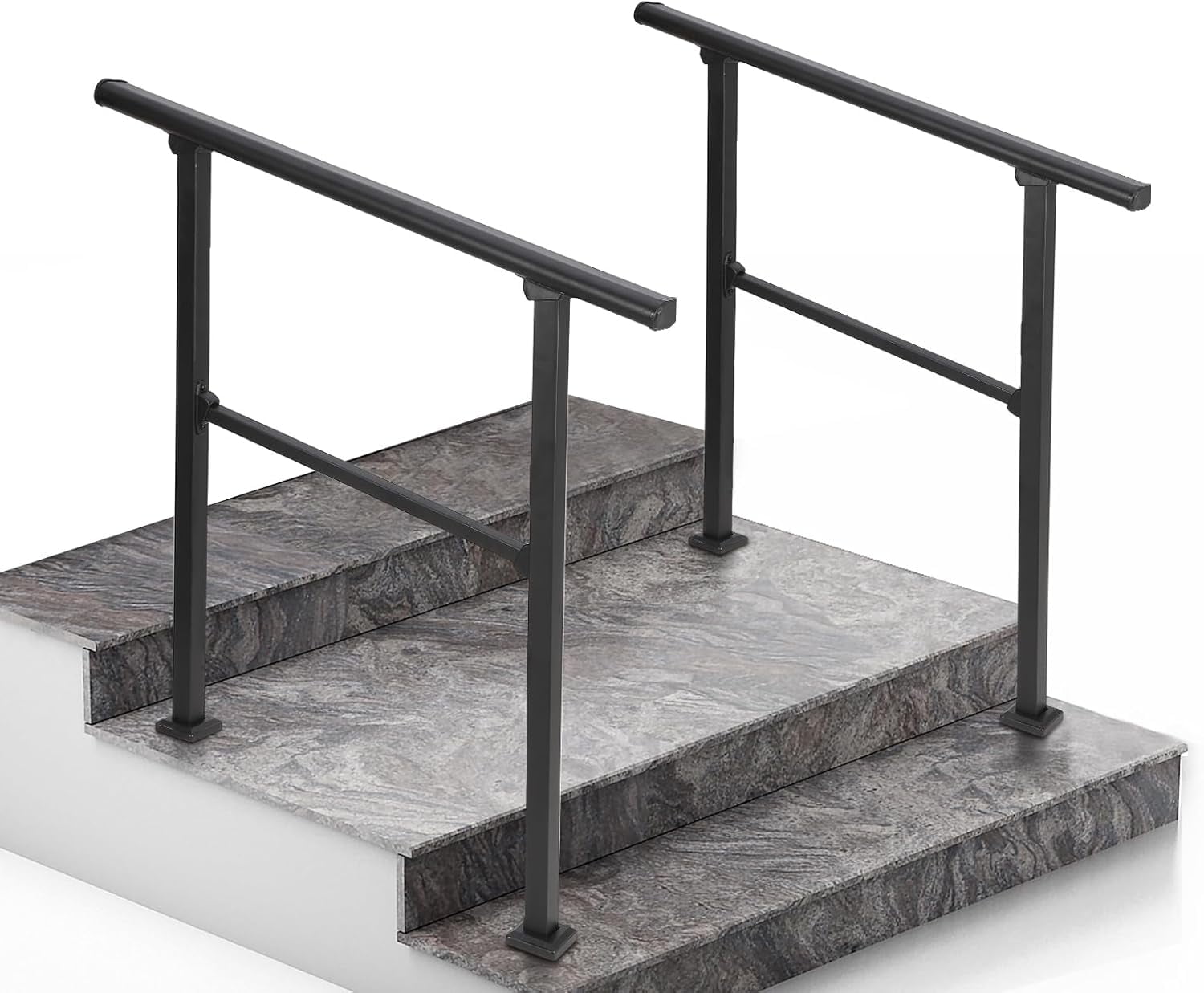 Hand Rails for Outdoor Steps,3 Step Stair Handrail & Indoor Stair ...
