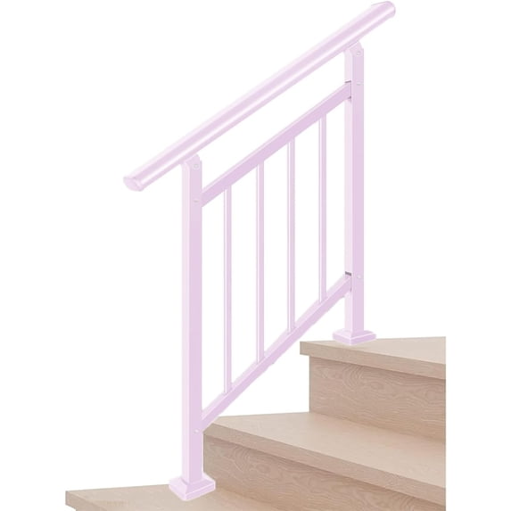 Hand Rails for Outdoor Steps,4 Step Stair Handrail & Indoor Stair ...