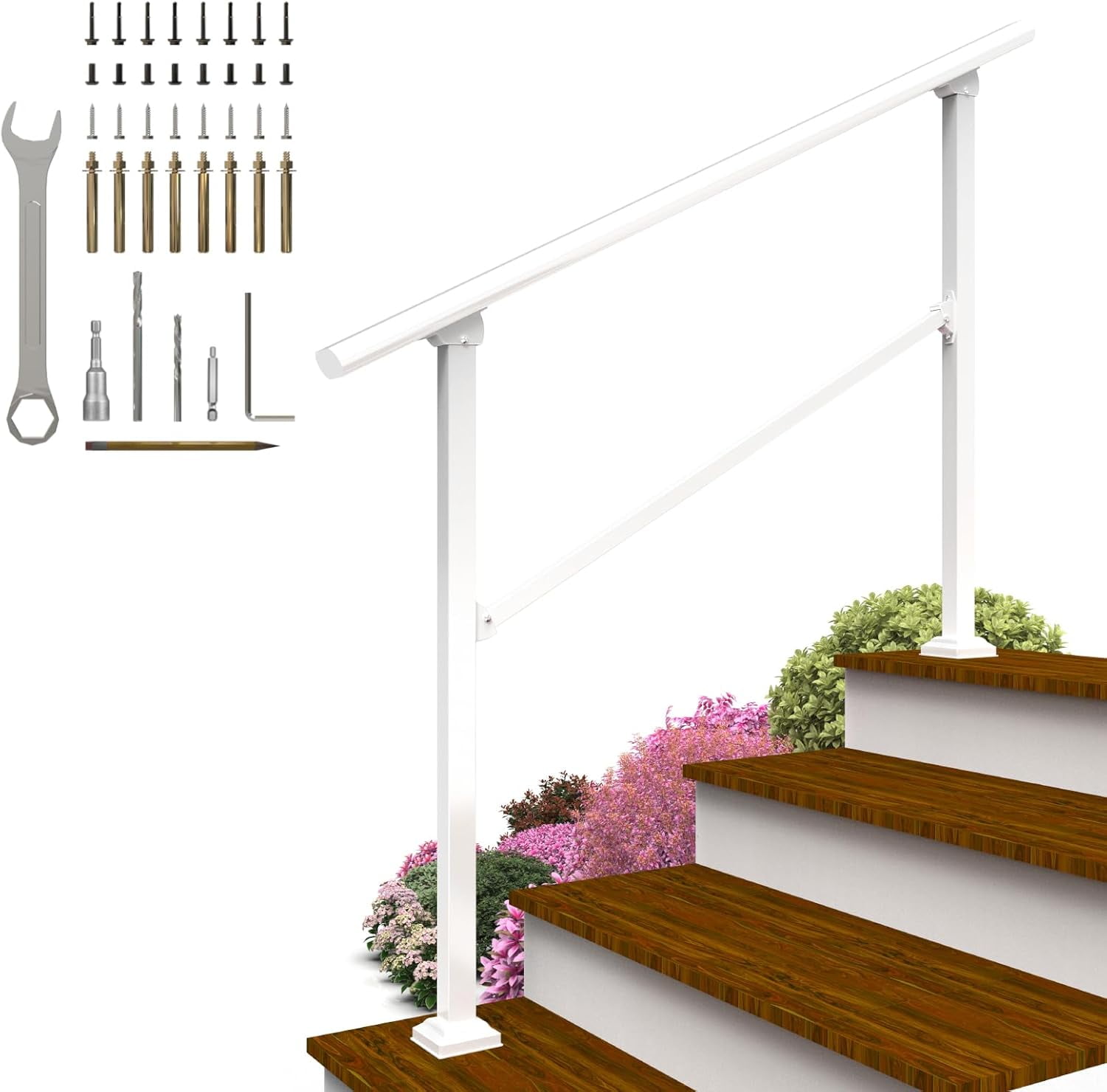 Hand Rails for Outdoor Steps,Railings for Outdoor Steps,Handrails for ...