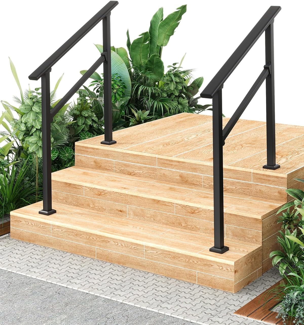 Hand Rails for Outdoor Steps,Step Stair Handrail & Indoor Stair Railing ...