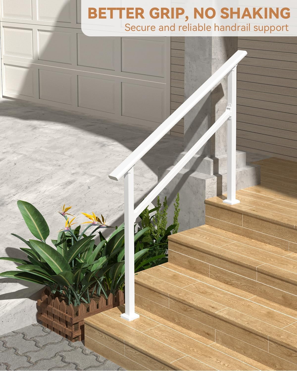 Hand Rails For Outdoor Steps,3 Step Stair Handrail & Indoor Stair