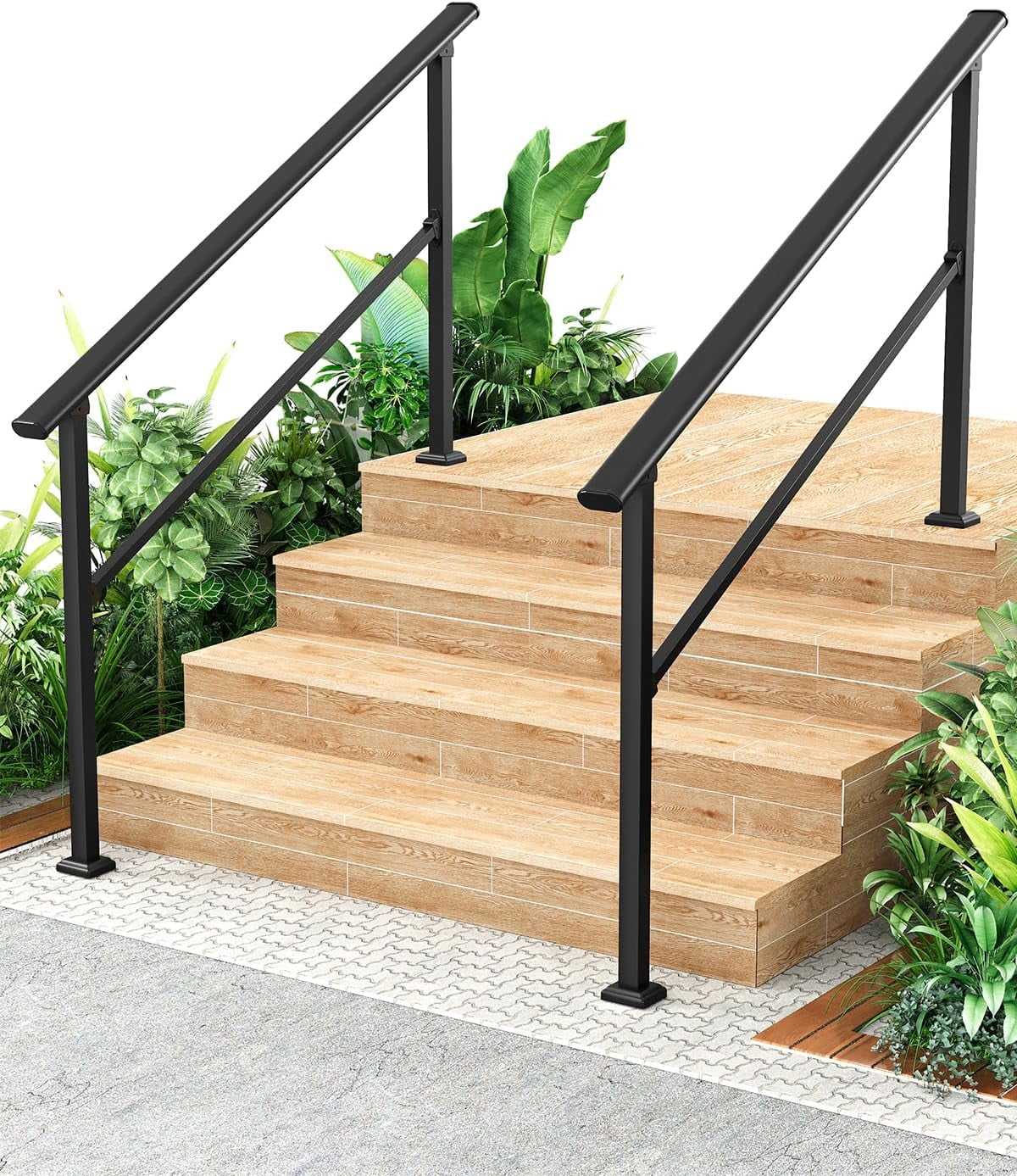 Hand Rails for Outdoor Steps,Step Stair Handrail & Indoor Stair Railing ...
