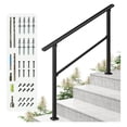 Hand Rails for Outdoor Steps, Wrought Iron Railing, Exterior Hand ...