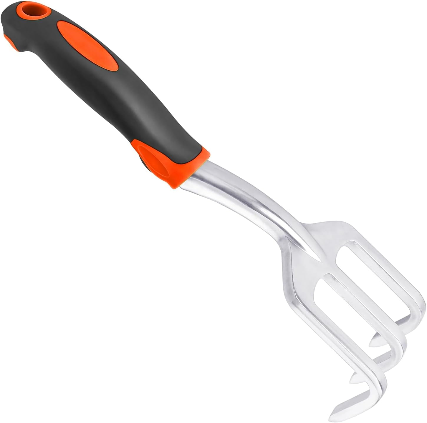 Hand Rake Garden Tool, Heavy Duty Hand Cultivators for Gardening, Small ...