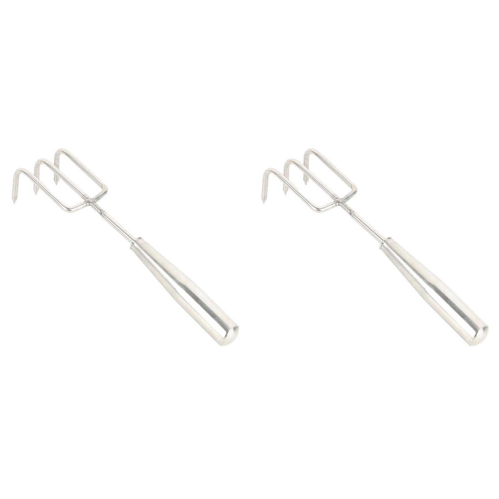 Hand Rake,Heavy Duty Gardening Hand Tool with Ergonomic Handle,Hand ...