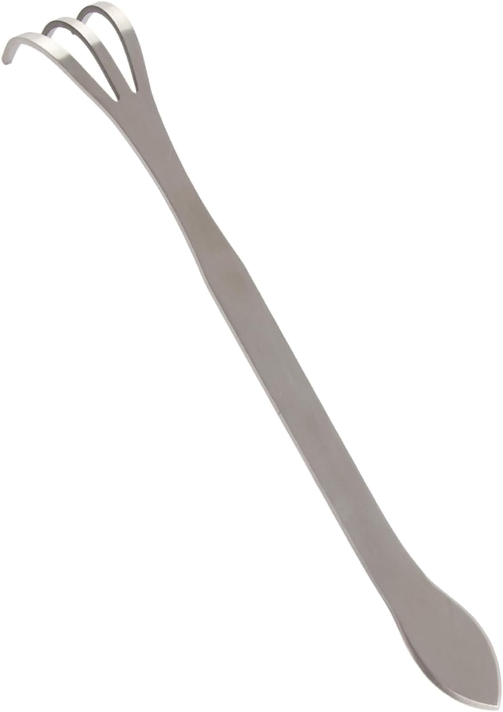 Hand Rake, Small Garden Rake Stainless Steel Clam Rake with Ergonomic ...