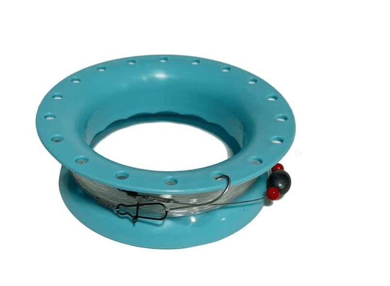 Hand Reel Cuban YOYO 7" hook keeper with 40 Lb 140 Yards mono line ...