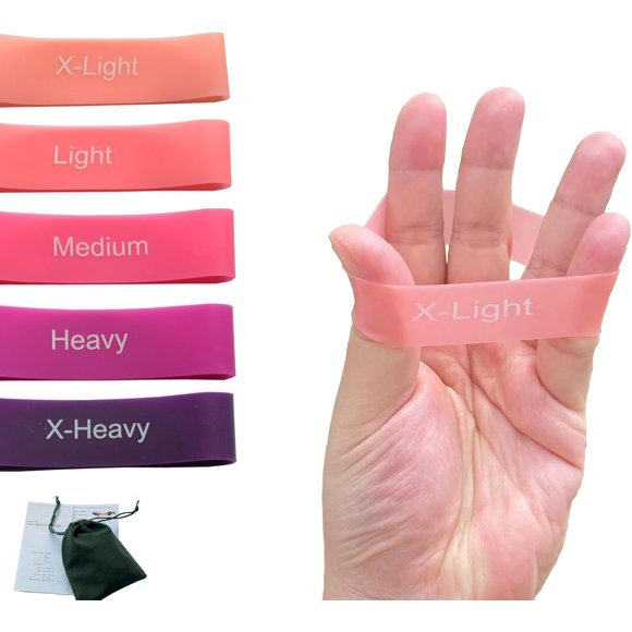 Hand Helper Exerciser Rubber Bands