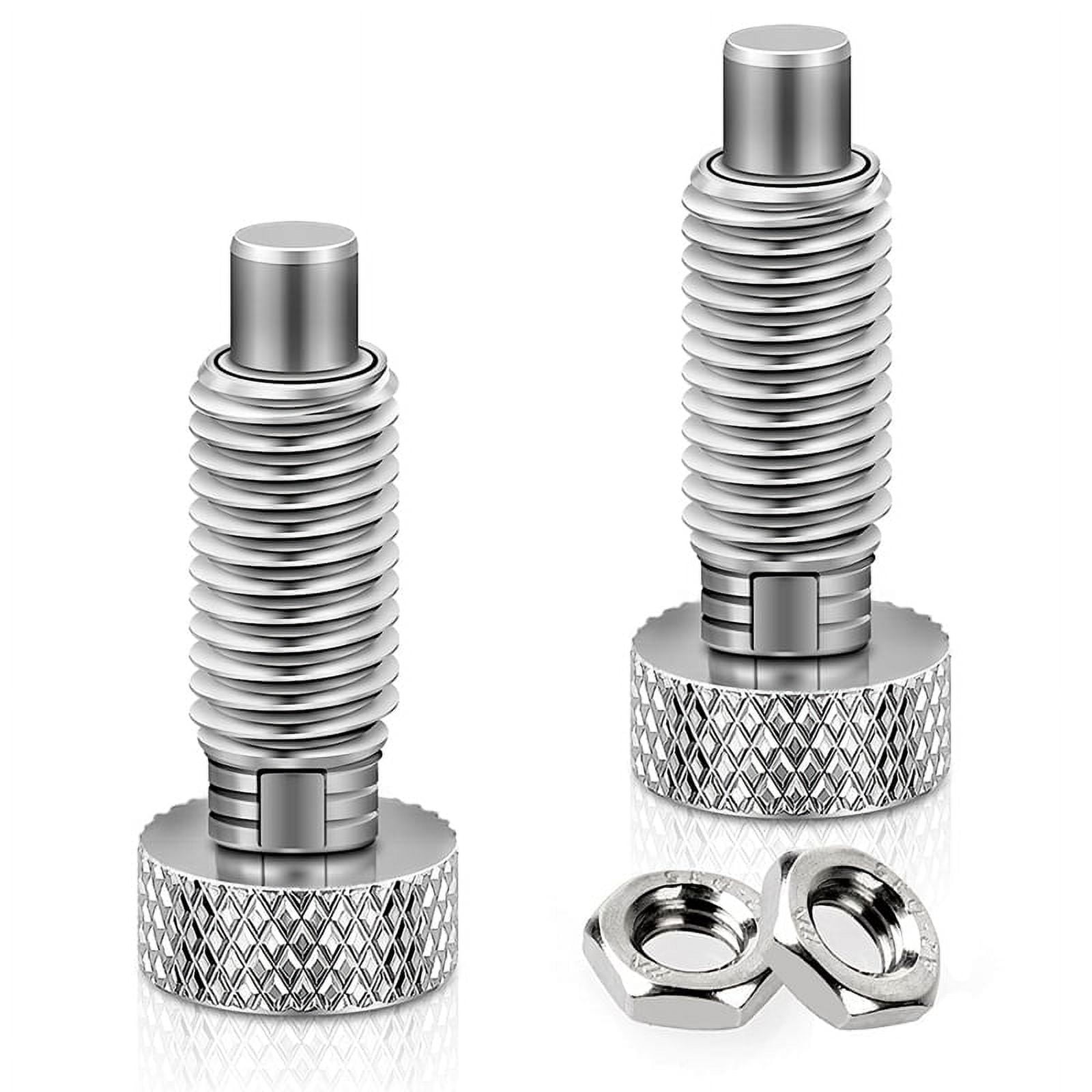 Hand Retractable Spring Plunger M6 Release Pins Kit 1/4Inch-20 Thread ...