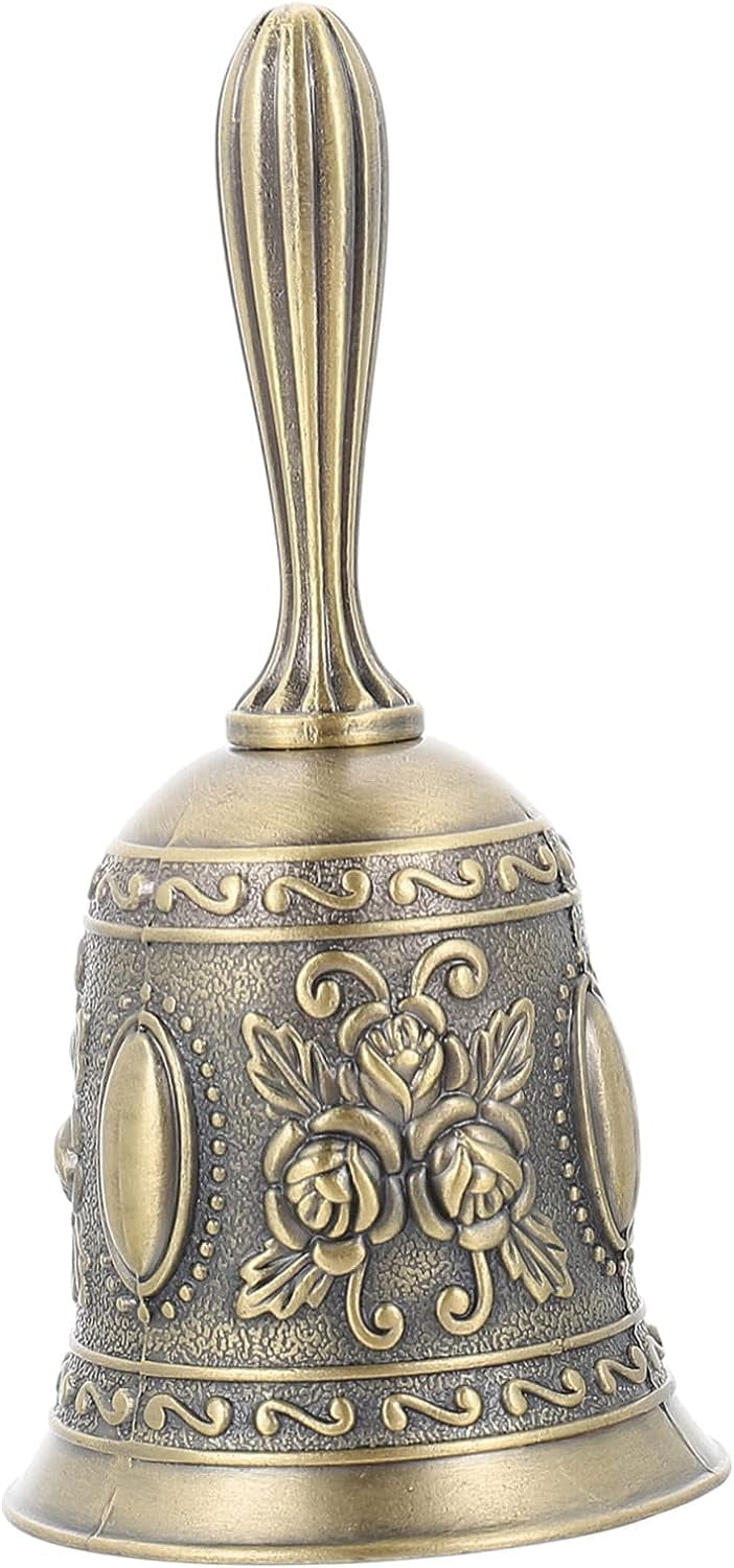 Hand Ring Bell Wedding Decor Desktop Decor Bells for Crafts Temple Bell ...