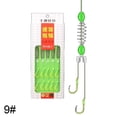 Hand Rod Spring Double Fishing Hooks, Sizes 8-13, Anti-Entanglement ...