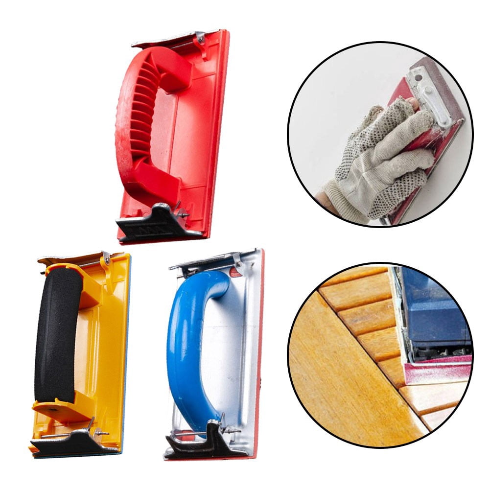 Hand Sander Sandpaper Holder Grinding Polish Tool Walls Woodworking ...