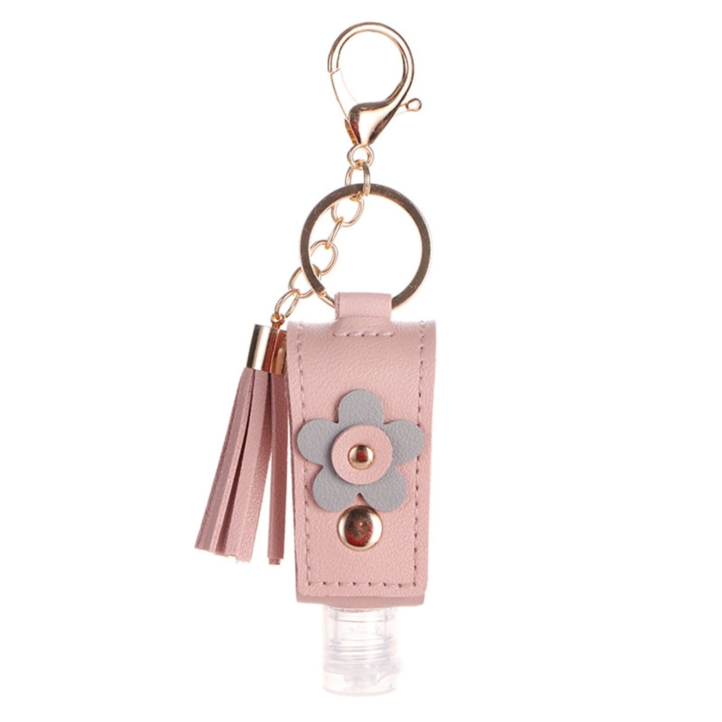 Hand Sanitizer Holder Keychain with Portable Travel Mini Bottle Empty ...