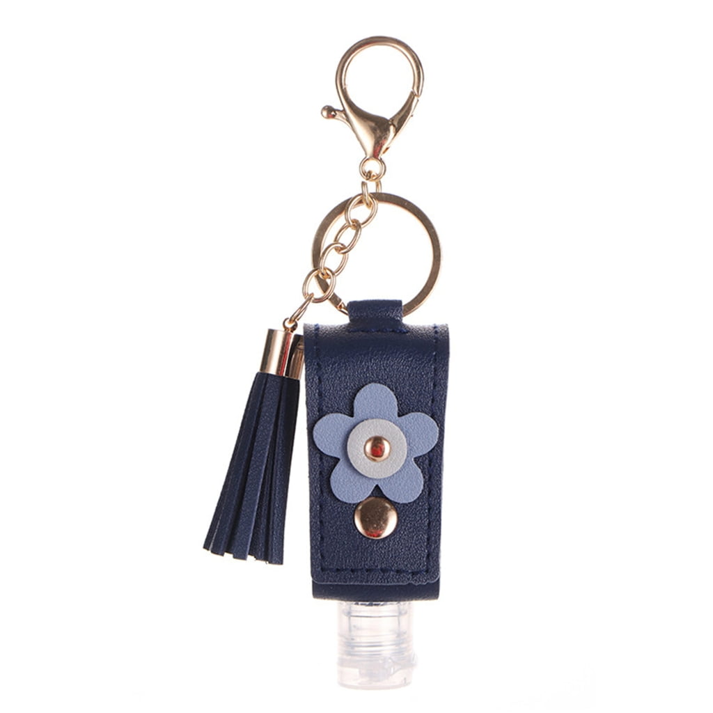 Hand Sanitizer Holder Keychain with Portable Travel Mini Bottle Empty ...