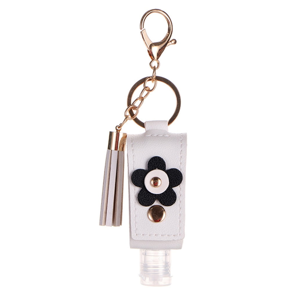 Hand Sanitizer Holder Keychain with Portable Travel Mini Bottle Empty ...