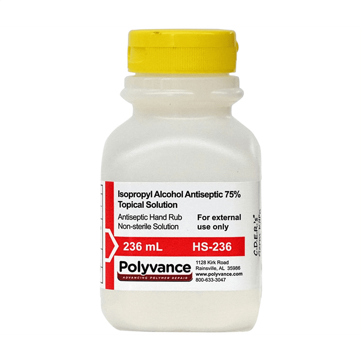 Hand Sanitizer Topical Solution 8 oz; Isopropyl Alcohol Antiseptic 75% ...