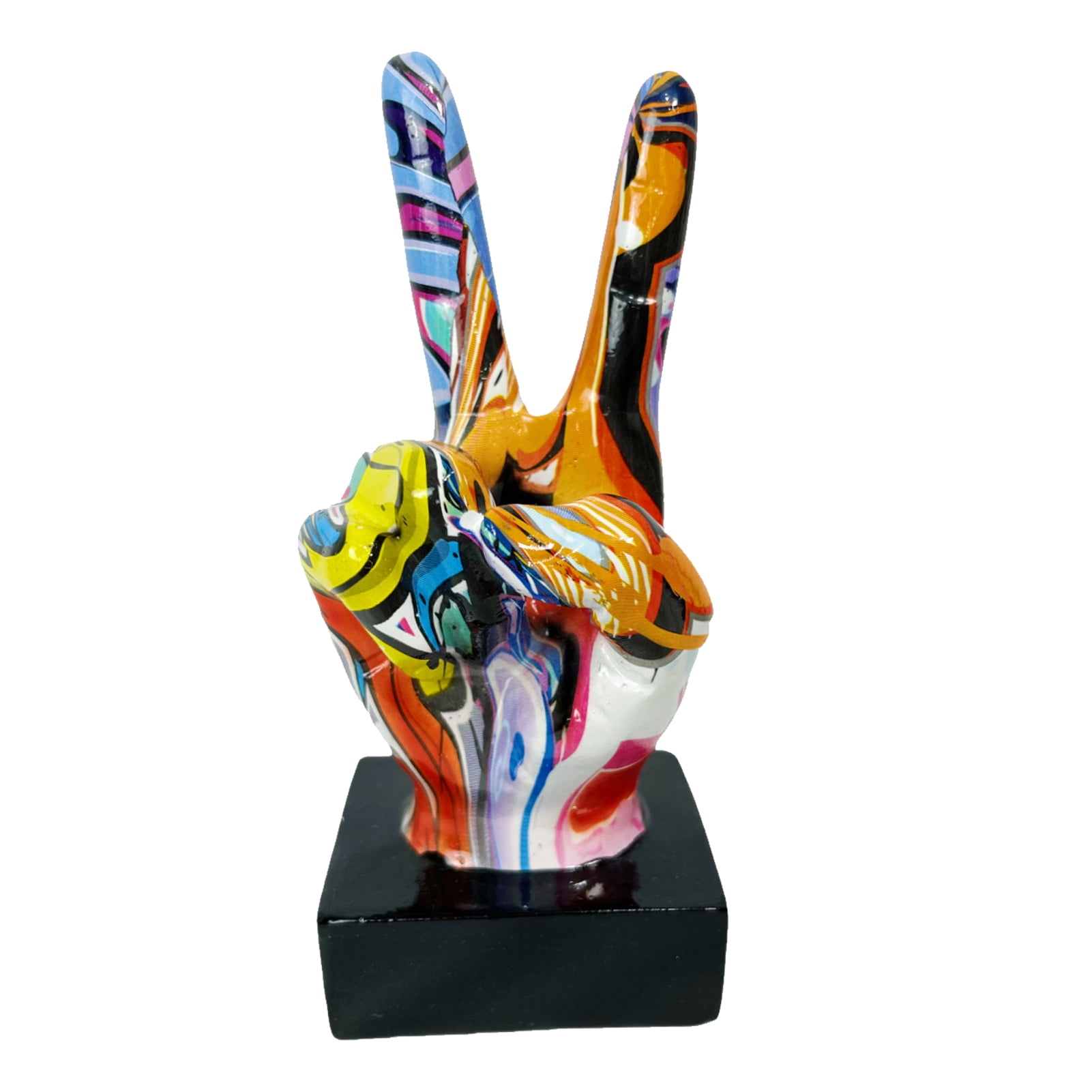 Hand Sculpture, Unique Hand Resin Statue, Abstract Art Sculpture ...