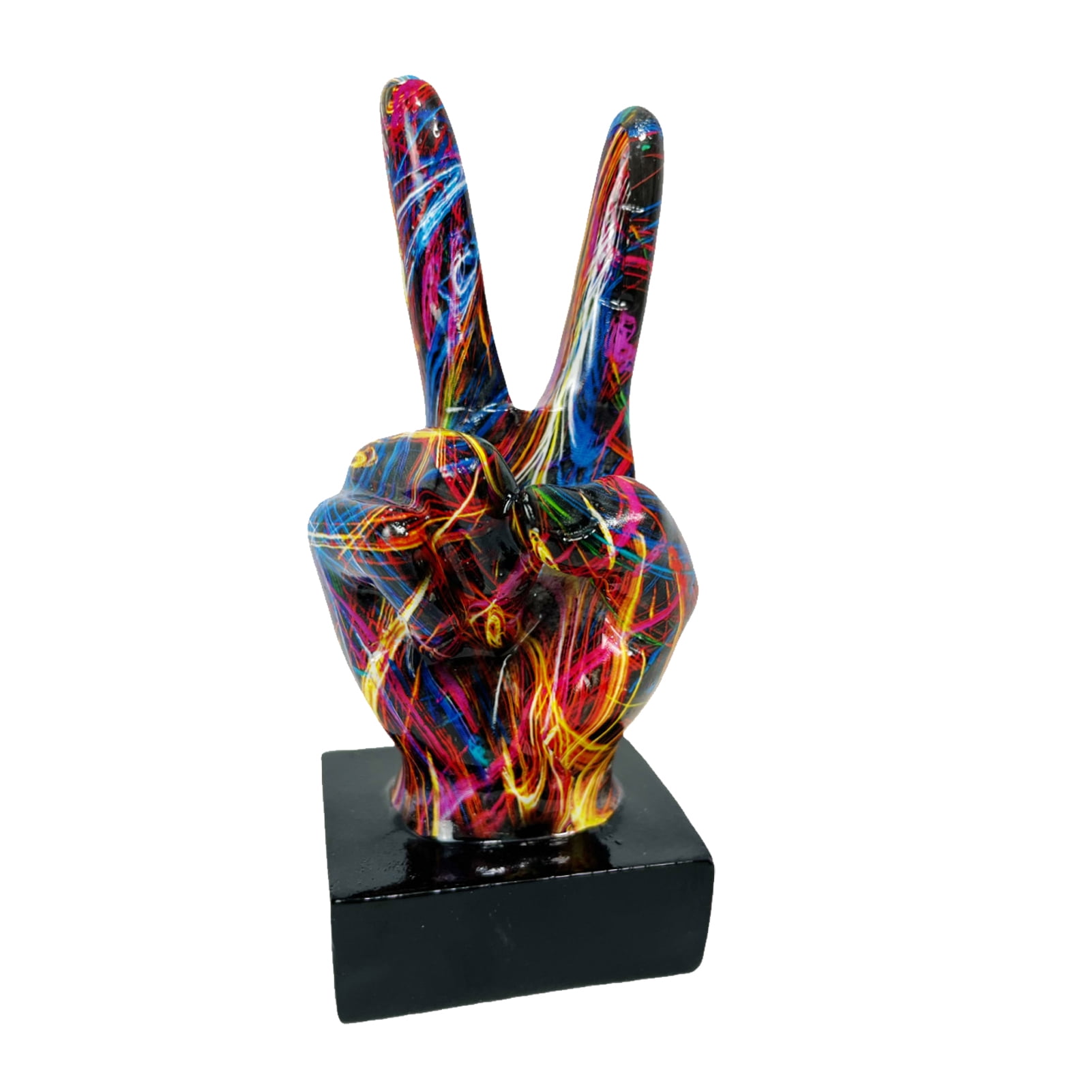 Hand Sculpture, Unique Hand Resin Statue, Abstract Art Sculpture ...