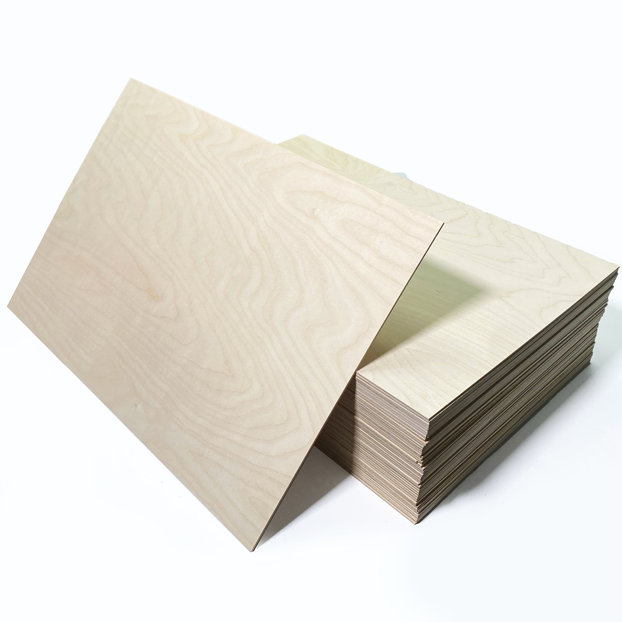 Hand Selected 50 Pack | 6mm 1/4th inch Unfinished Premium Baltic Birch ...