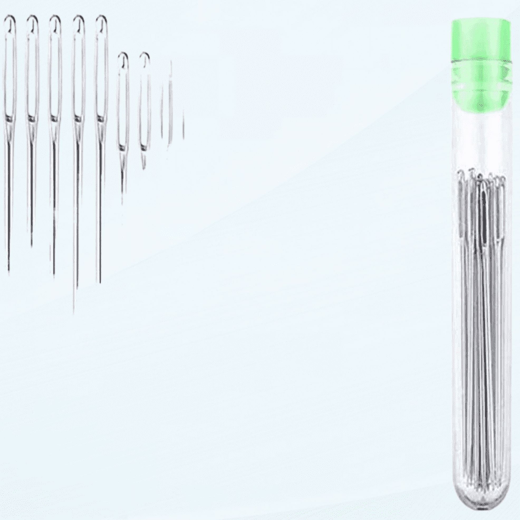 Hand Sewing Big Eye Needles Sharp Needle 5 Sizes 25pieces Embroidery ...