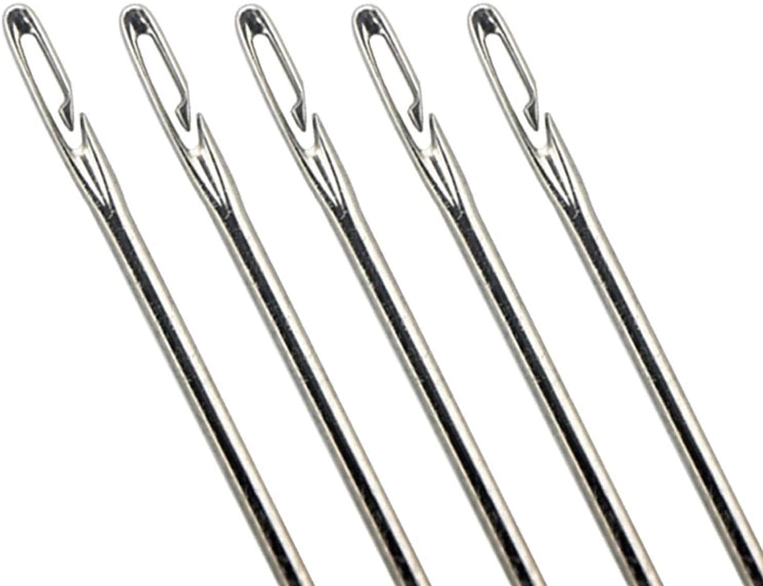 Hand Sewing Needles Self Threading - Self Threading Needle, 24 Pieces ...
