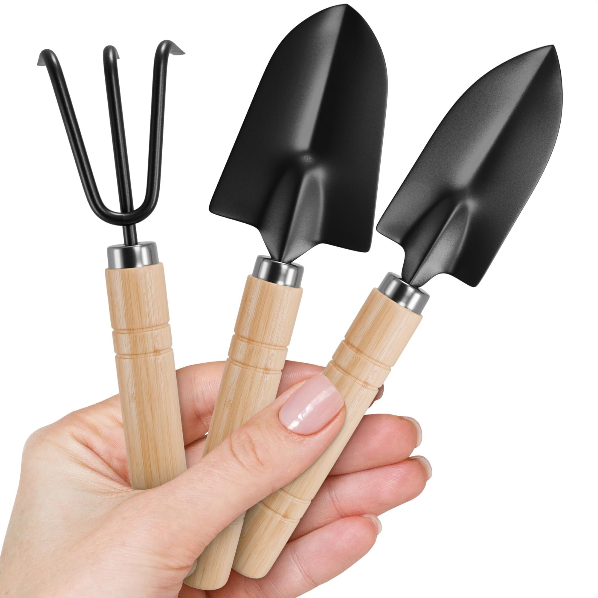 Hand Shovel for Gardening Trowel Garden Tool - 3Pcs Planting Tools ...