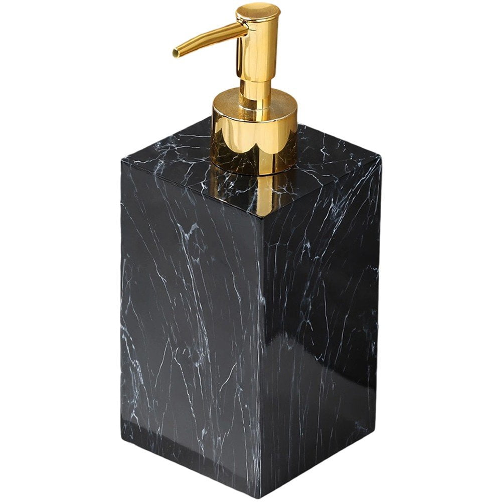 Hand Soap and Lotion Dispenser Sets for Bathroom Countertop,Black ...
