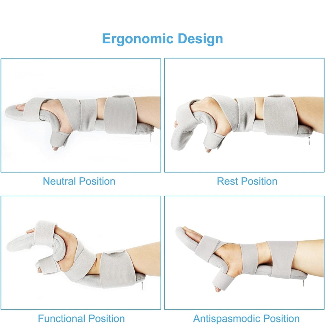 Hand Splint Functional Finger Orthotics, Post Op Resting Wrist Splint ...