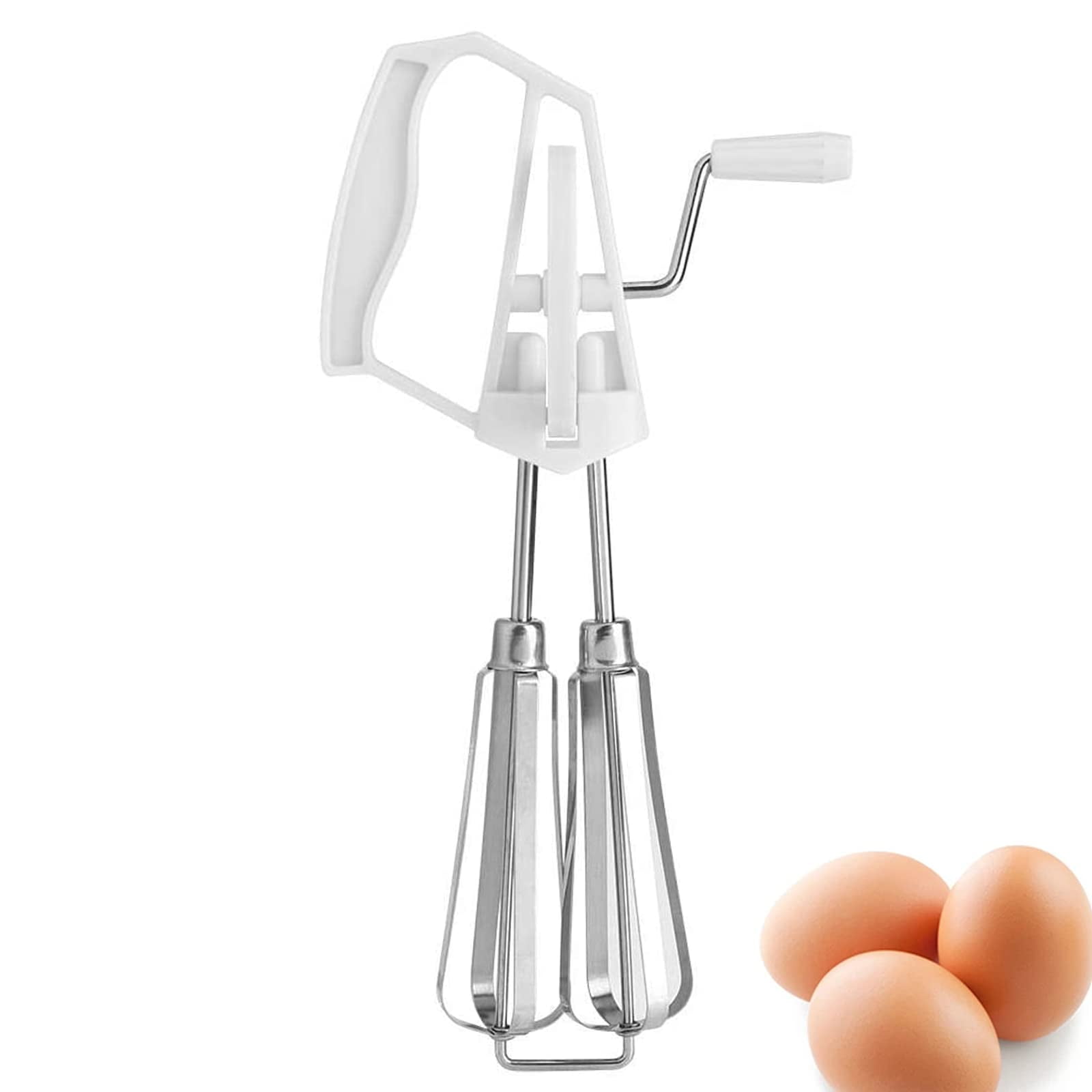 Hand Stainless Steel Hand Mixer Mixing Whisk Egg Beater Stainless Steel ...
