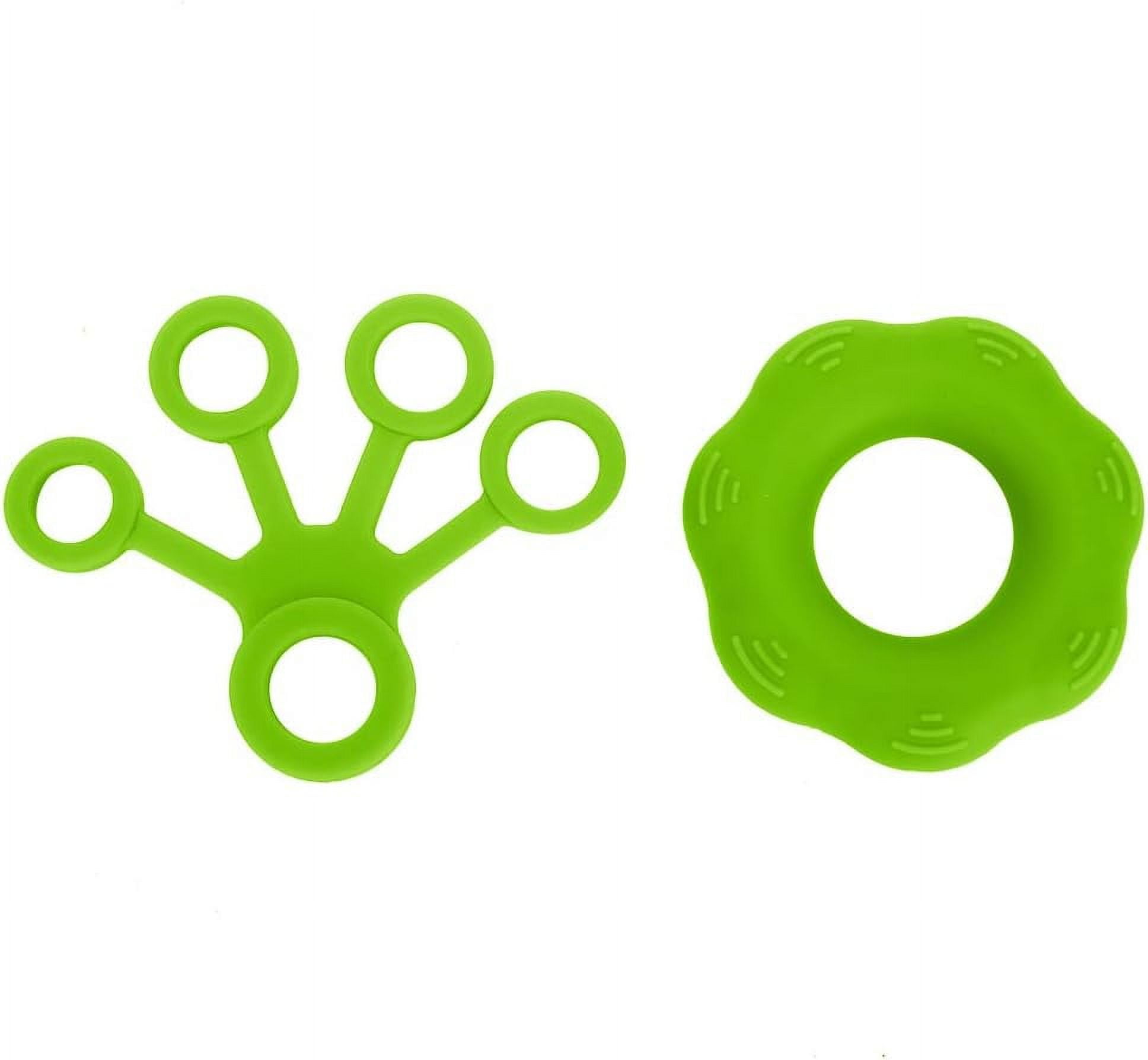 Hand Grip Strengthener, 2Pcs Hand Strength Trainer Ring Expander Finger ...