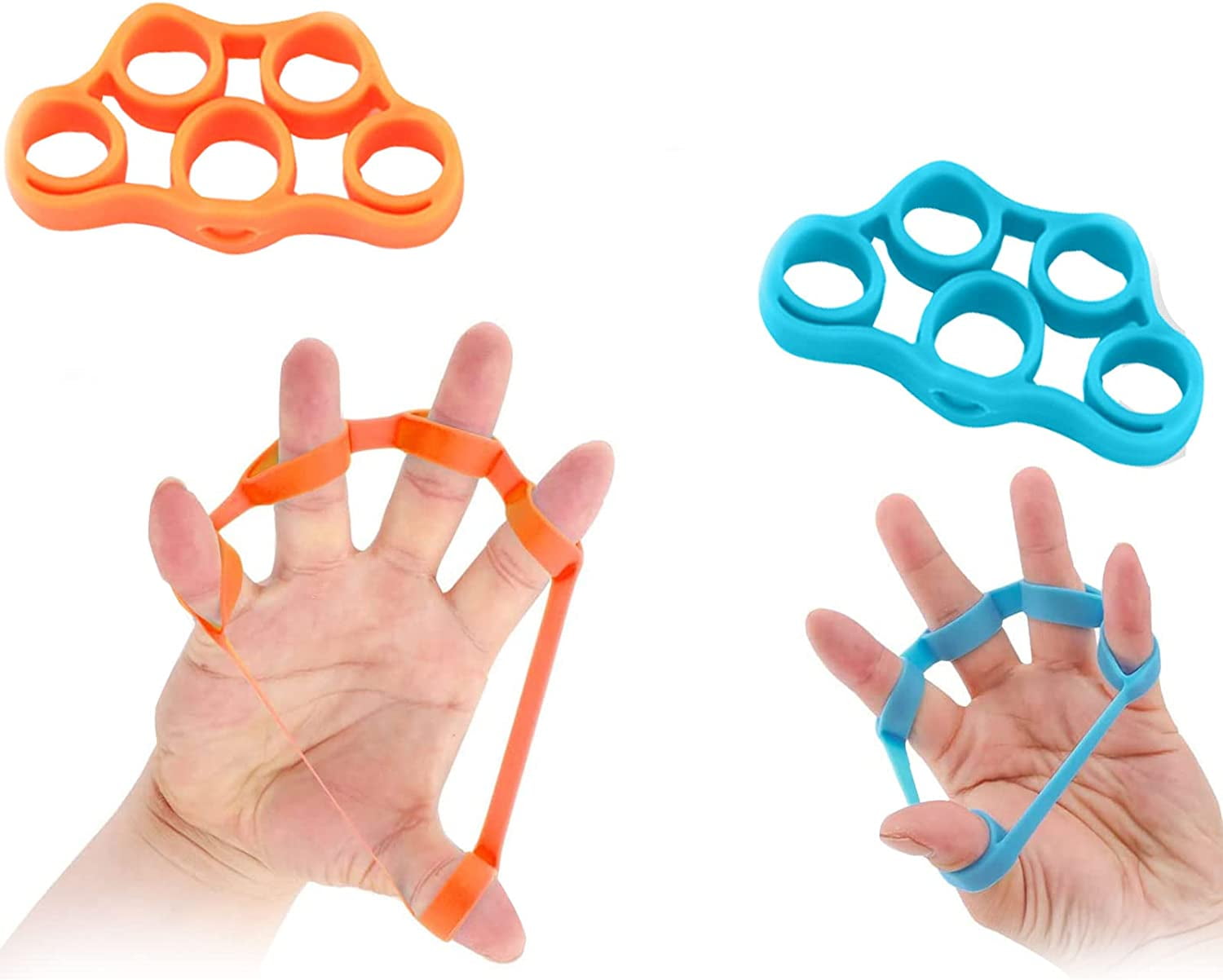 Hand Strengthener,Finger Strengthener,Finger Resistance Bands,Finger ...