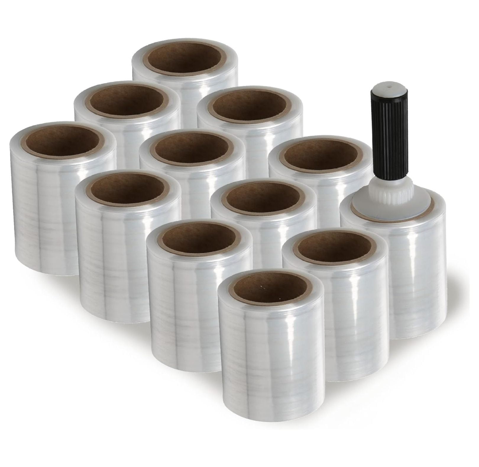 Hand Stretch Wrap 5" x 1000' (12 Rolls) - Moving & Packing Stretch Film ...