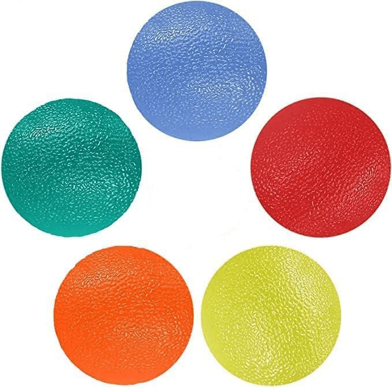 Hand Therapy Exercise Ball Set For Adults, Stress Relief & Grip ...