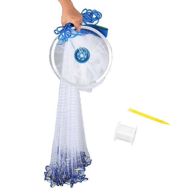 Hand Throwing Multi Purpose Fishing Net Automatic Flexible Casting Net ...