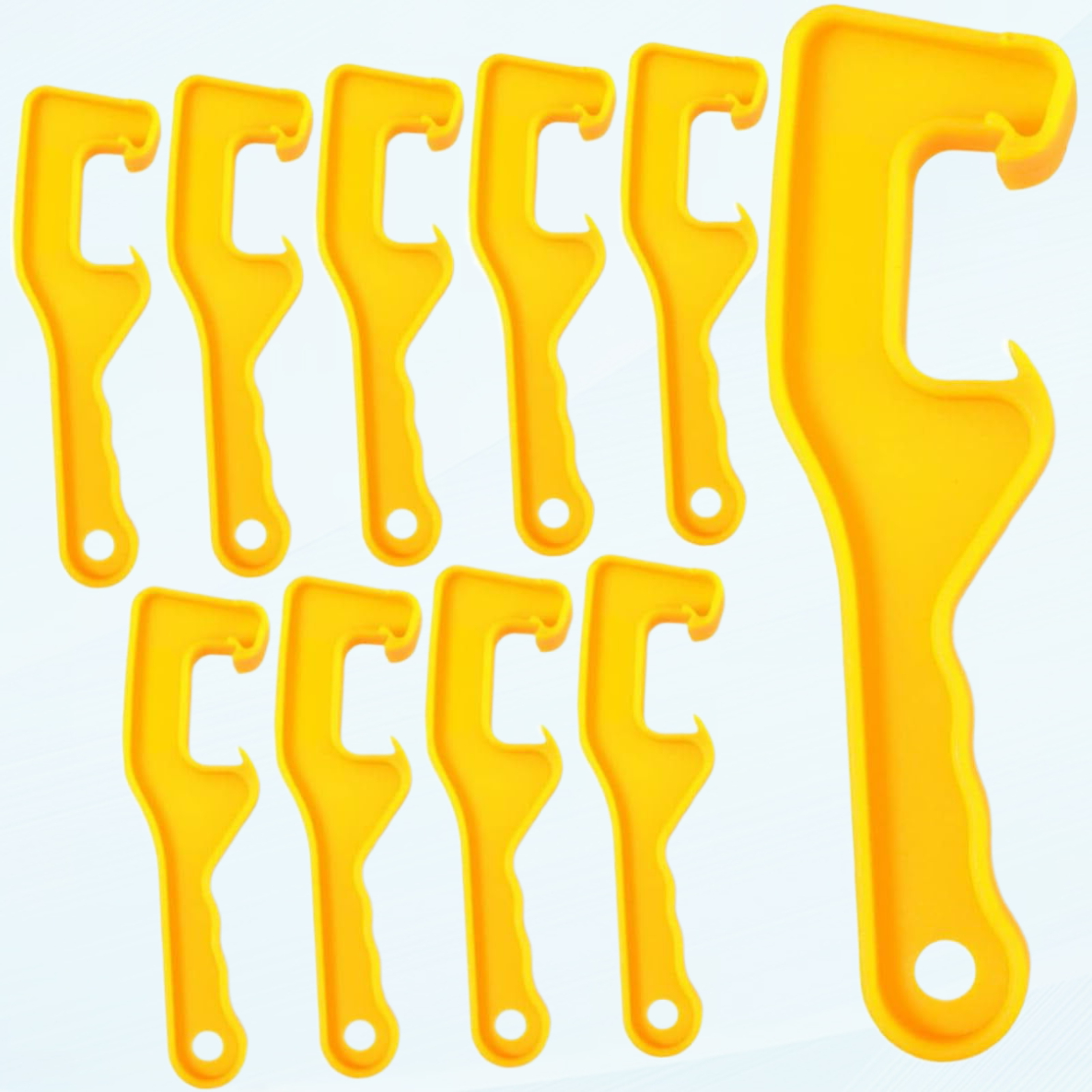 Hand Tools 10pcs Paint Barrels Lifter Yellow Office Reusable Tools Tool ...