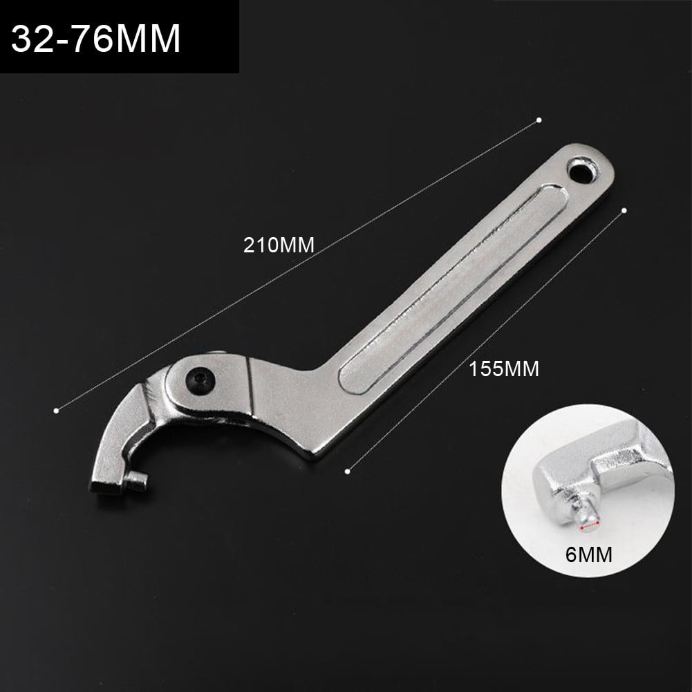 Hand Tools Wrench Home Adjustable Basic Bolt Hook Key Mechanical ...