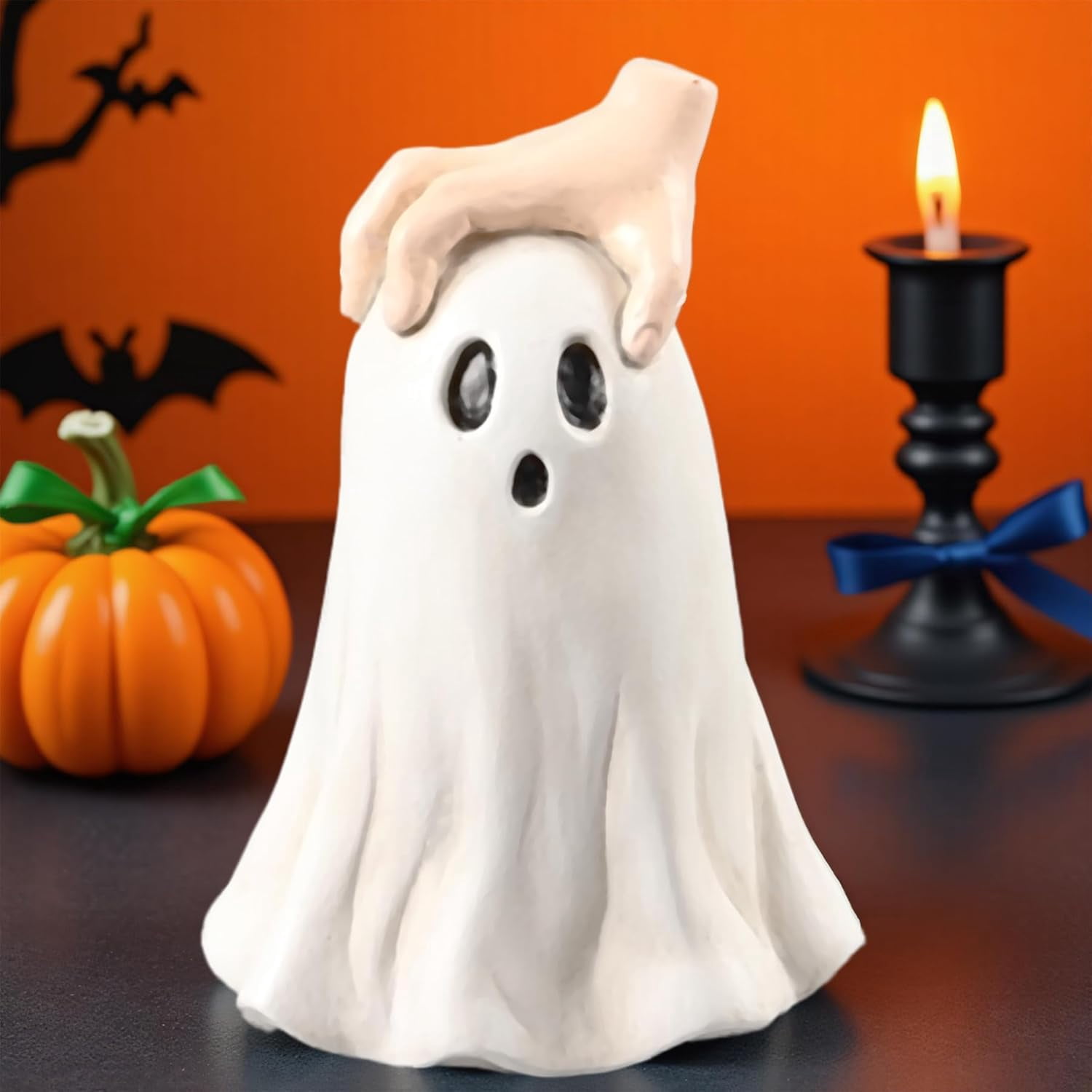 Halloween Decor - 3.5" Hand Ghost Halloween Figurines Halloween ...