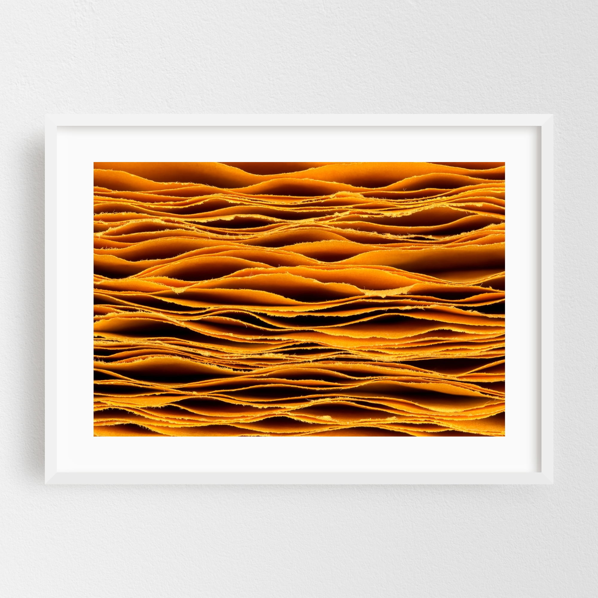 Hand Torn Paper - Photography Abstract Geometric Modern Art Pattern ...