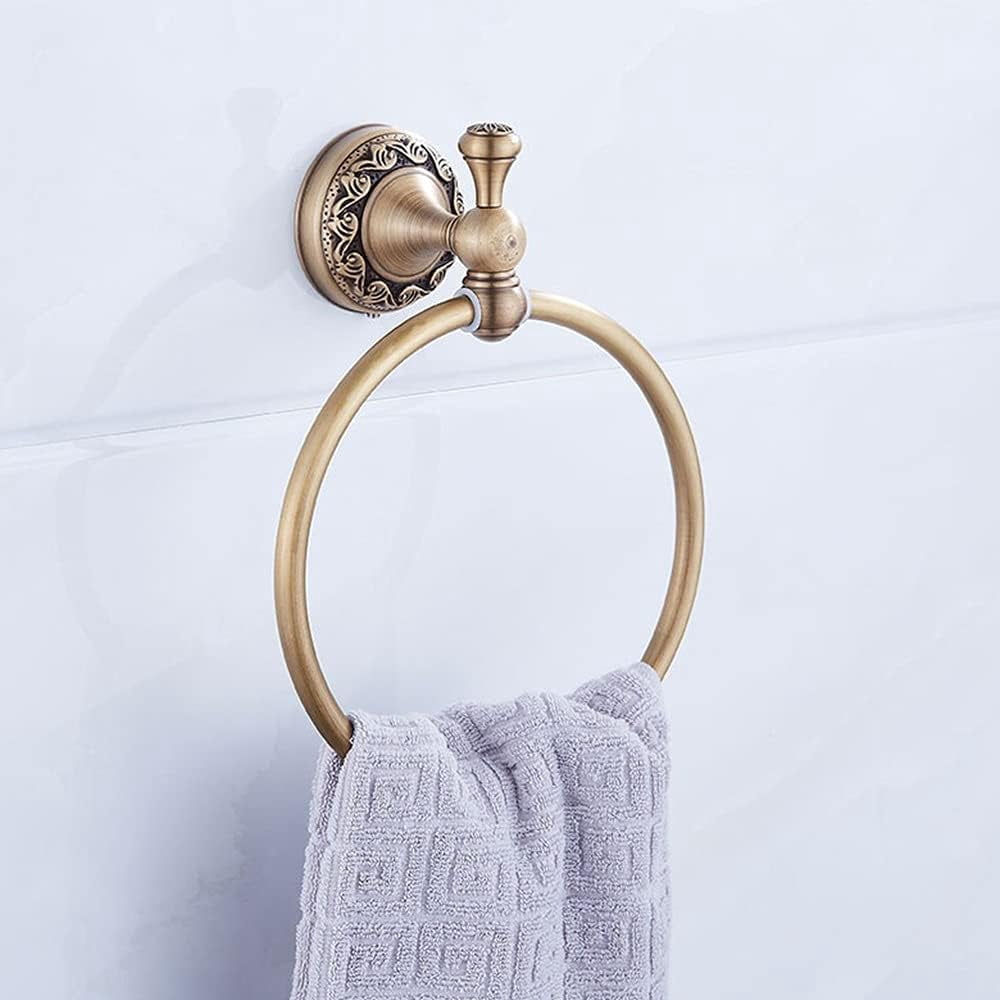 Hand Towel Holder All Copper Brushed Bathroom European Modern Towel ...