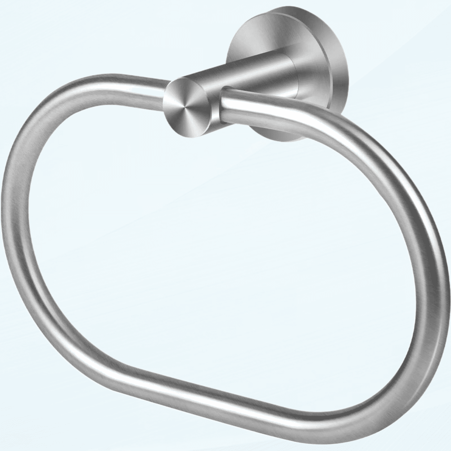 Hand Towel Ring, Brushed Nickel SUS304 Stainless Steel Bathroom Hand ...