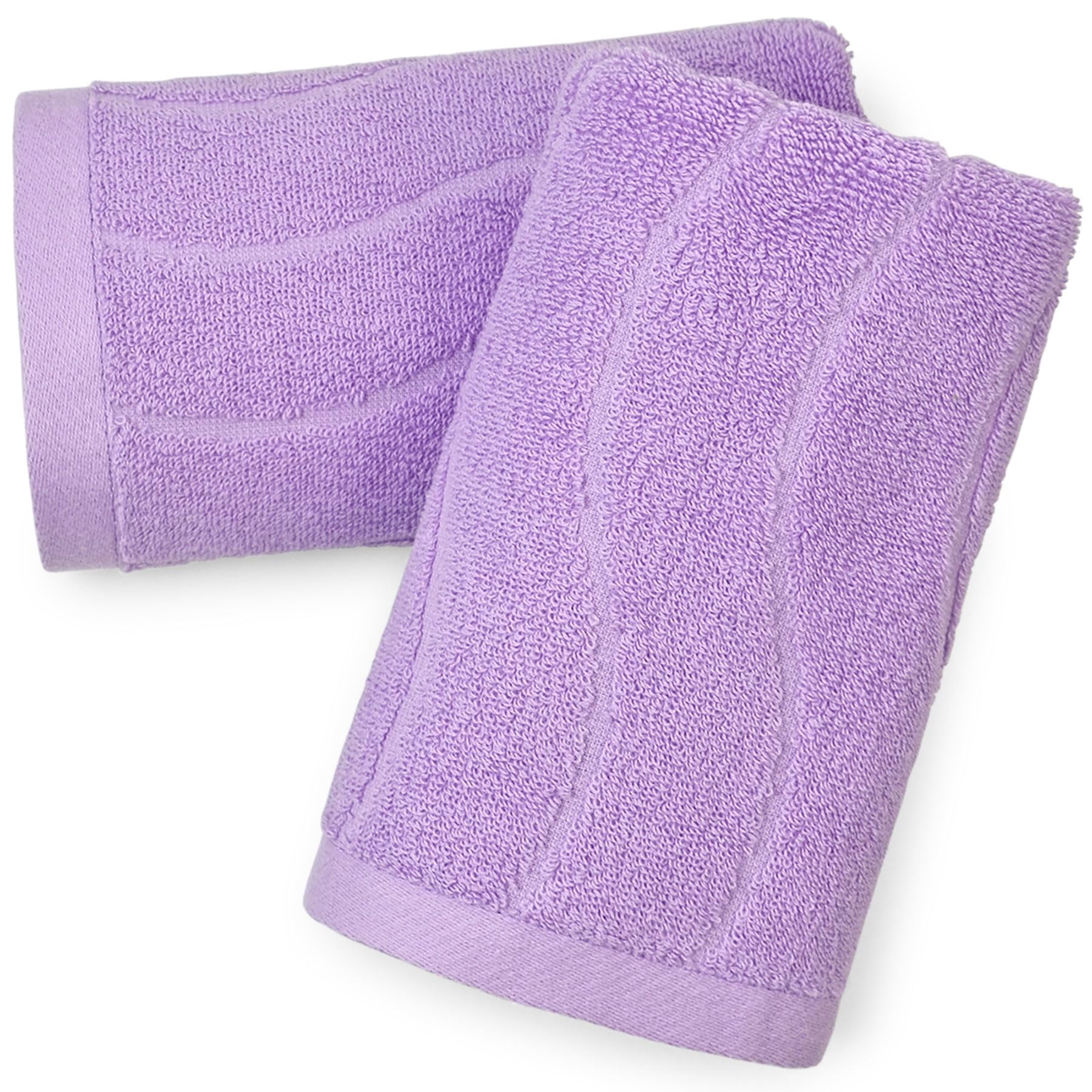Hand Towels 2 Pack Sage Green Striped Soft Absorbent 100% Cotton ...